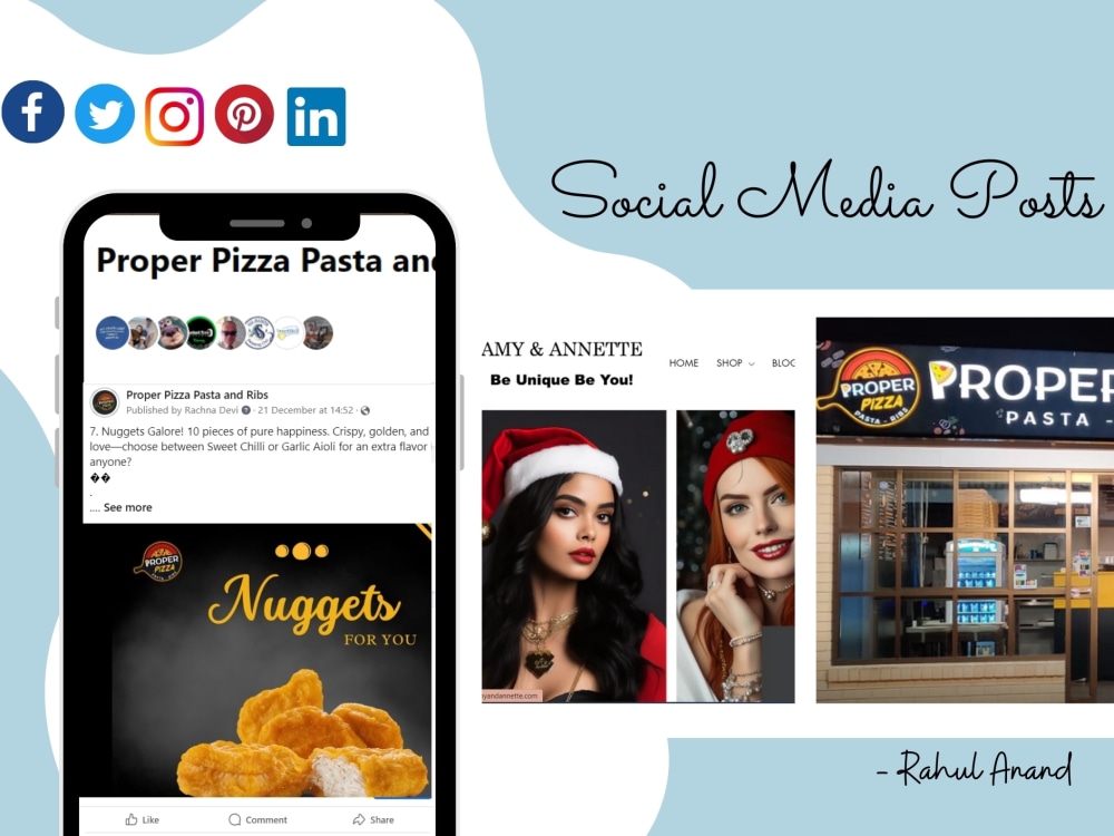 Some attention-grabbing social media posts with captivating captions ...