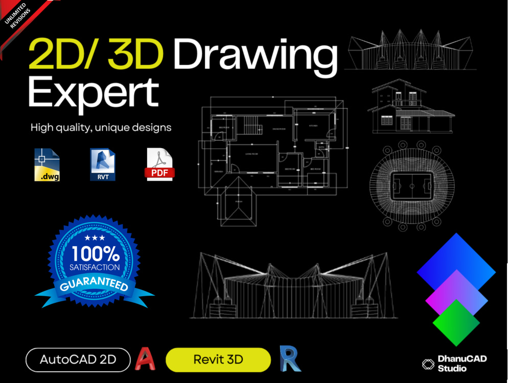 Neat, accurate and informative 2D/3D drawings using AutoCAD and Revit ...