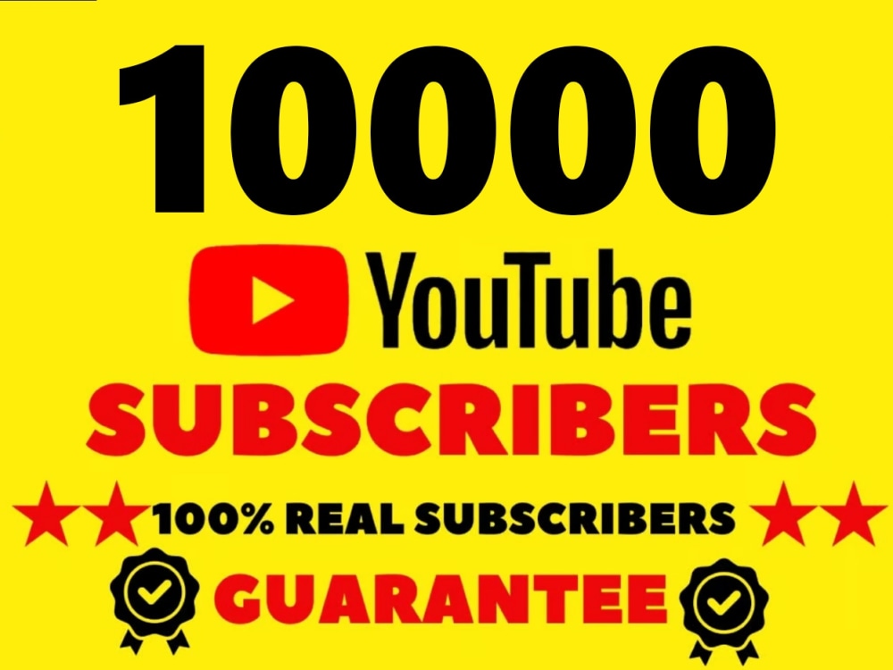 HQ 1K youtube subscribers, 5K youtube subscribers, 10K Youtube ...