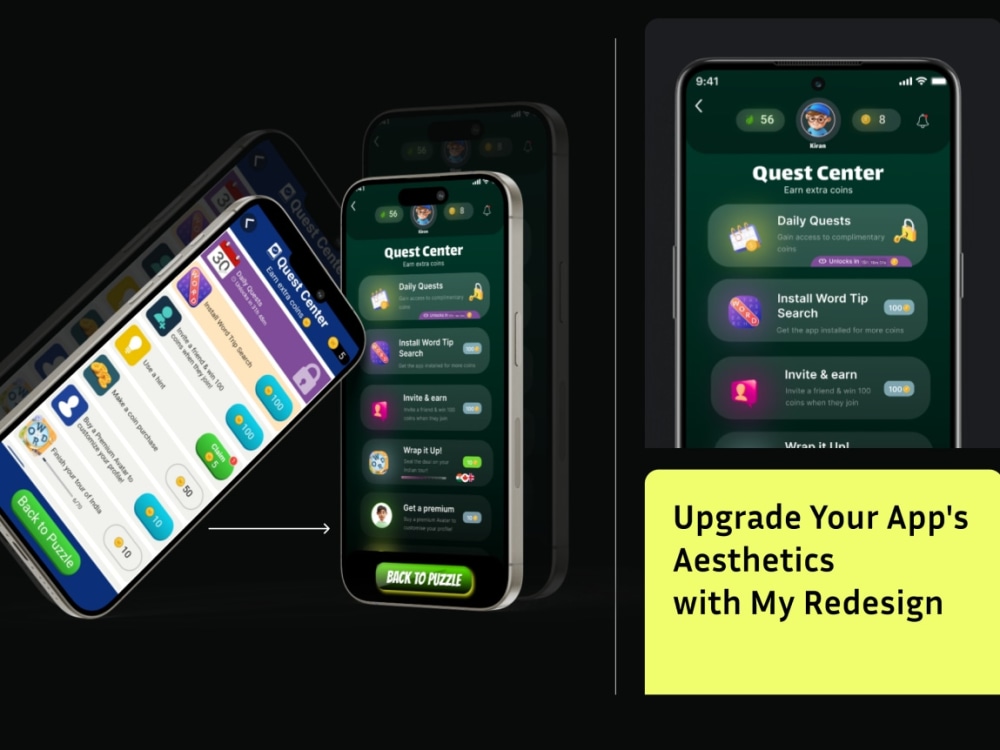 Unique websites and mobile UI Designs | Upwork
