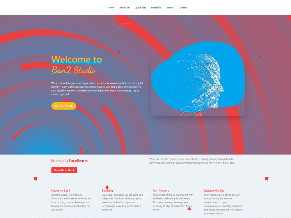A Next JS Modern Website Design | Upwork