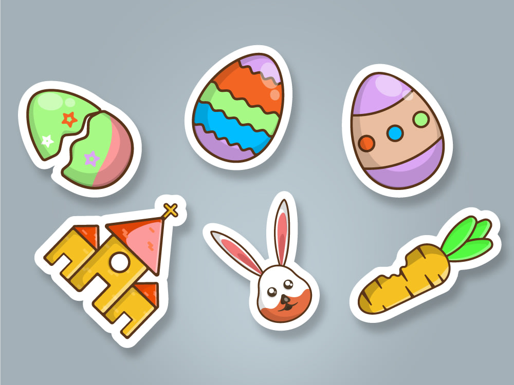 Create cute sticker designs and unique cartoon characters | Upwork