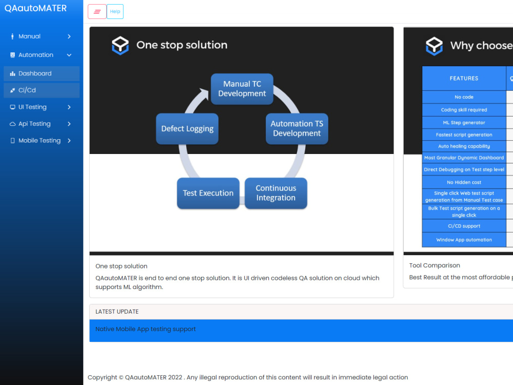 Offering One Stop No Code Ai Driven Product Qaautomater For All Qa Needs Upwork