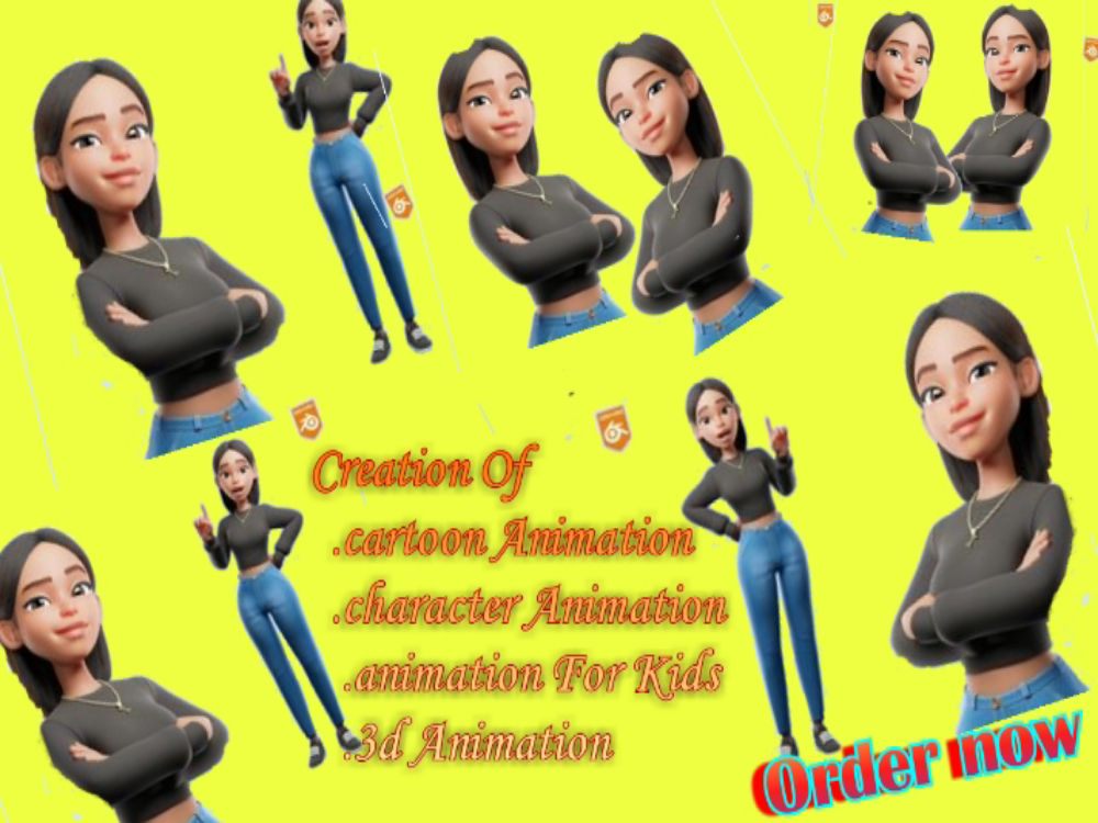 3d character animation cartoon video animation for kids cartoon ...