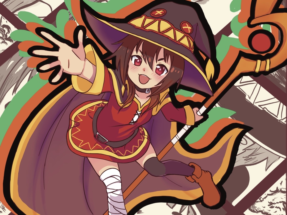 An Illustration of a Cute Anime Girl! | Upwork