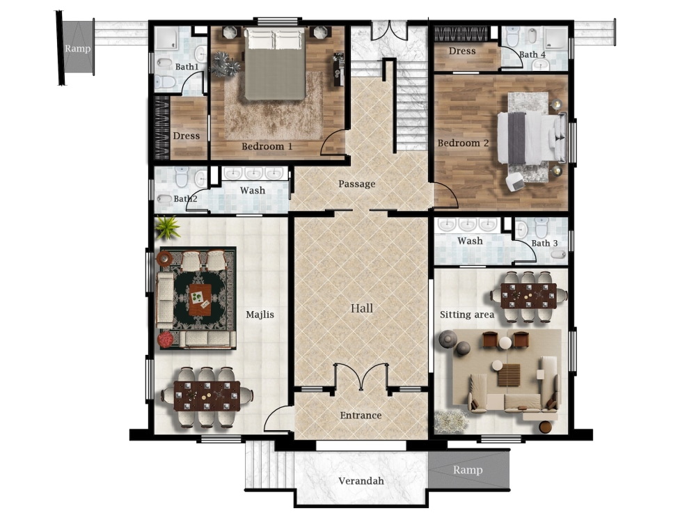 2D Rendering with high quality | Upwork