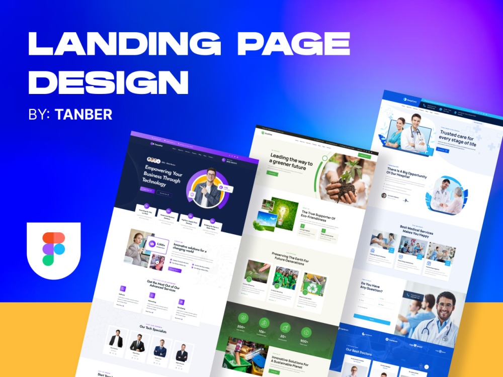 Full-Time Website UX/UI Design or Landing Page UX/UI Design in Figma ...