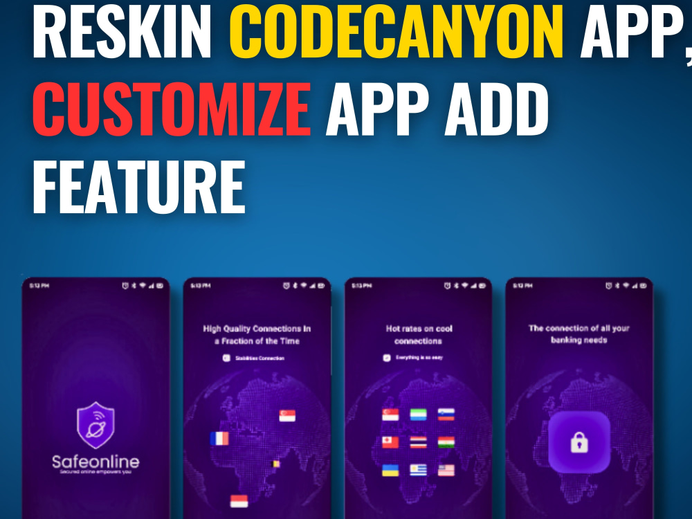 Complete Reskin Of Codecanyon Android App | Upwork Complete Reskin Of Codecanyon Android App | Upwork