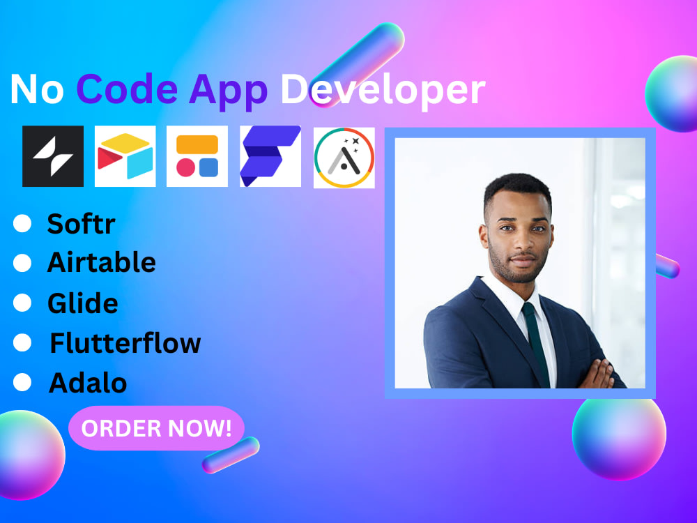 Build glide softr glideapps webapp flutter flow passion io bravo studio ...