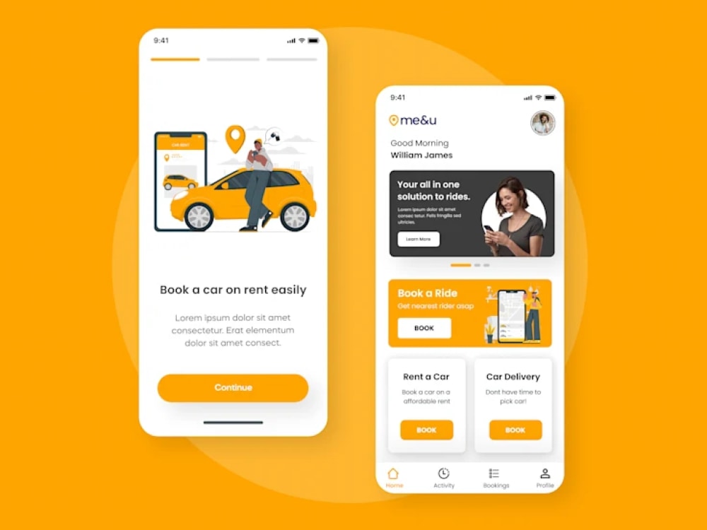 Modern App UX UI design for mobile app design and prototyping | Upwork