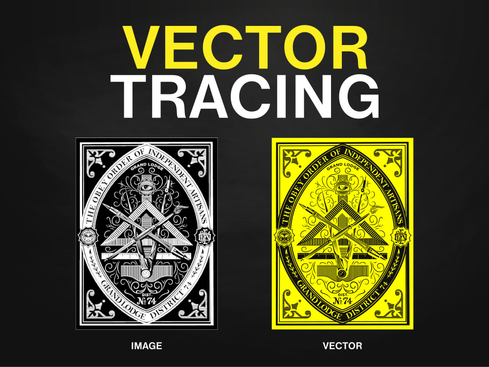 Vector logo tracing, recreate, resize, redo, editable image to vector ...