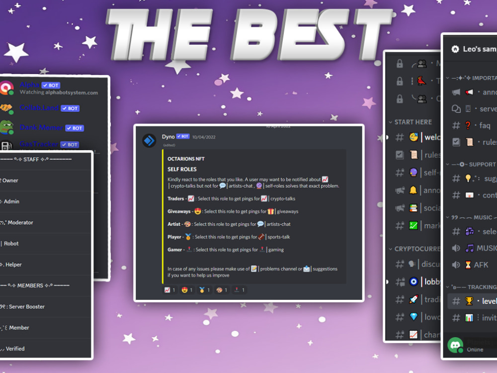 A customized discord server | Upwork