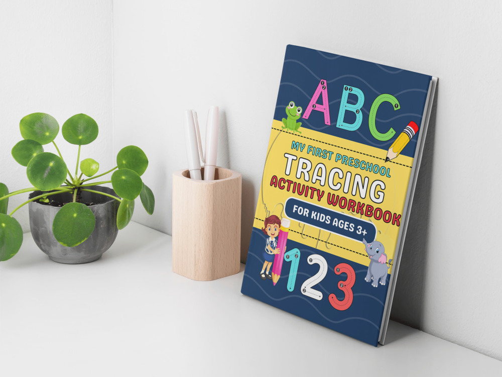 A unique commercial use kids activity book cover design for kdp amazon ...