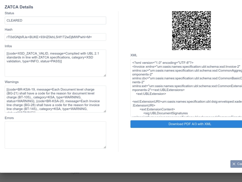 Zatca Phase 2: Trusted by 60 Client(50 already live) Integration within ...