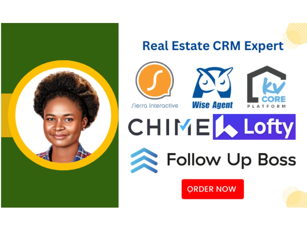 Virtual Assistant for Real Estate CRM Platforms (KVCORE, CHIME, LOFTY ...