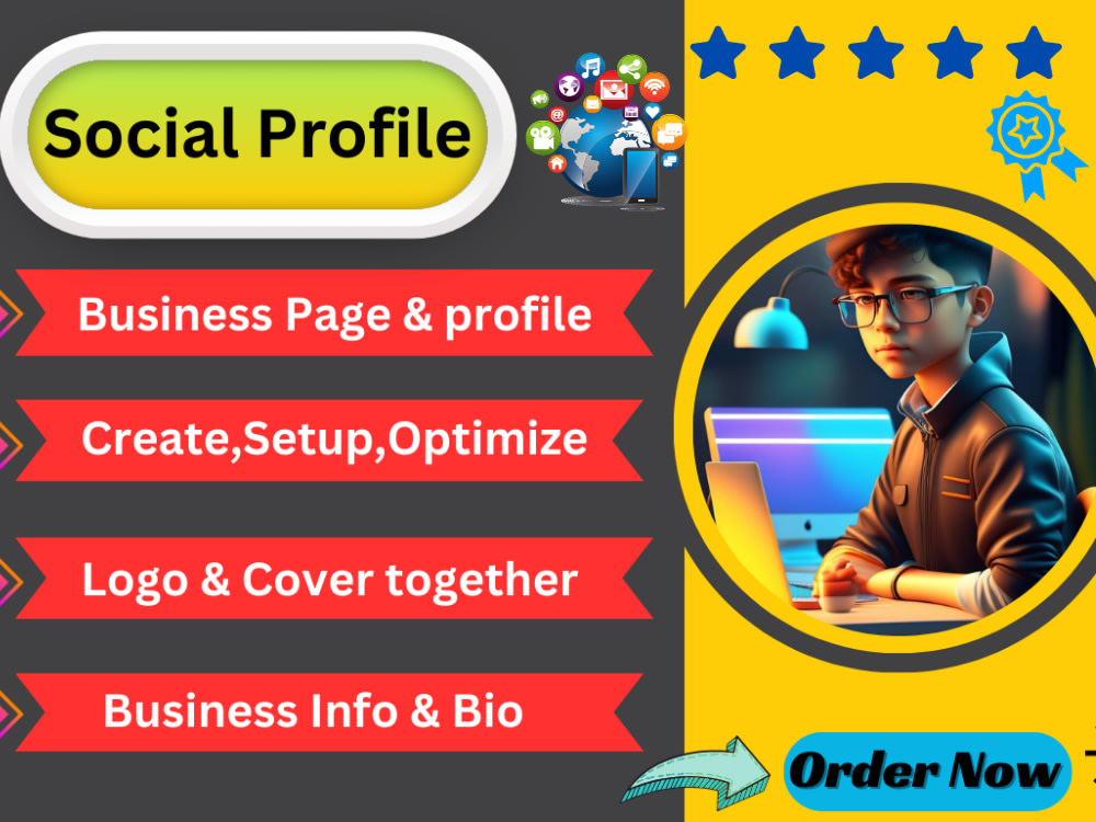 Social profile creation backlinks to the top sides | Upwork