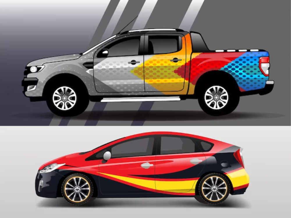 Eye catching & Custom Vehicle wrap, Car wrap , Van wrap, Truck wrap ...