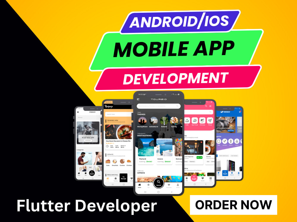 Affordable android iOS Mobile App for Your Startup | flutter app ...