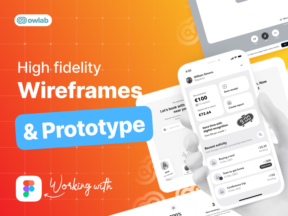 Creative UI UX Designer for HD Wireframes and Interactive Prototype ...