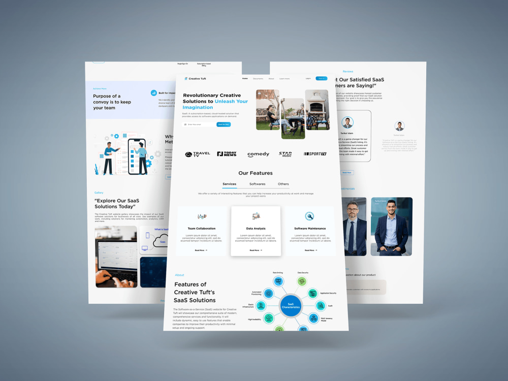 Premium quality website landing page design | Upwork