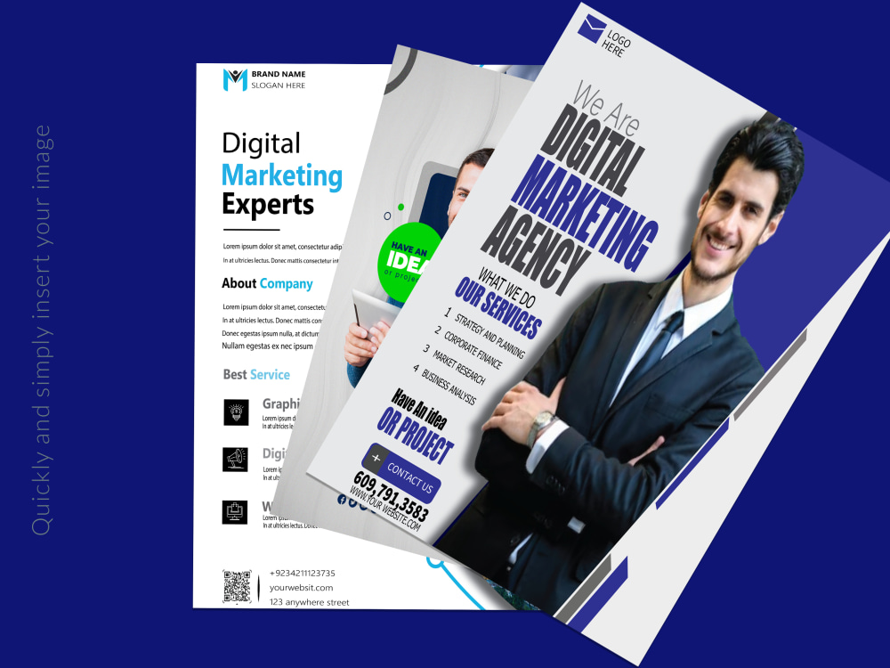 Unique eye catching flyer design | Upwork