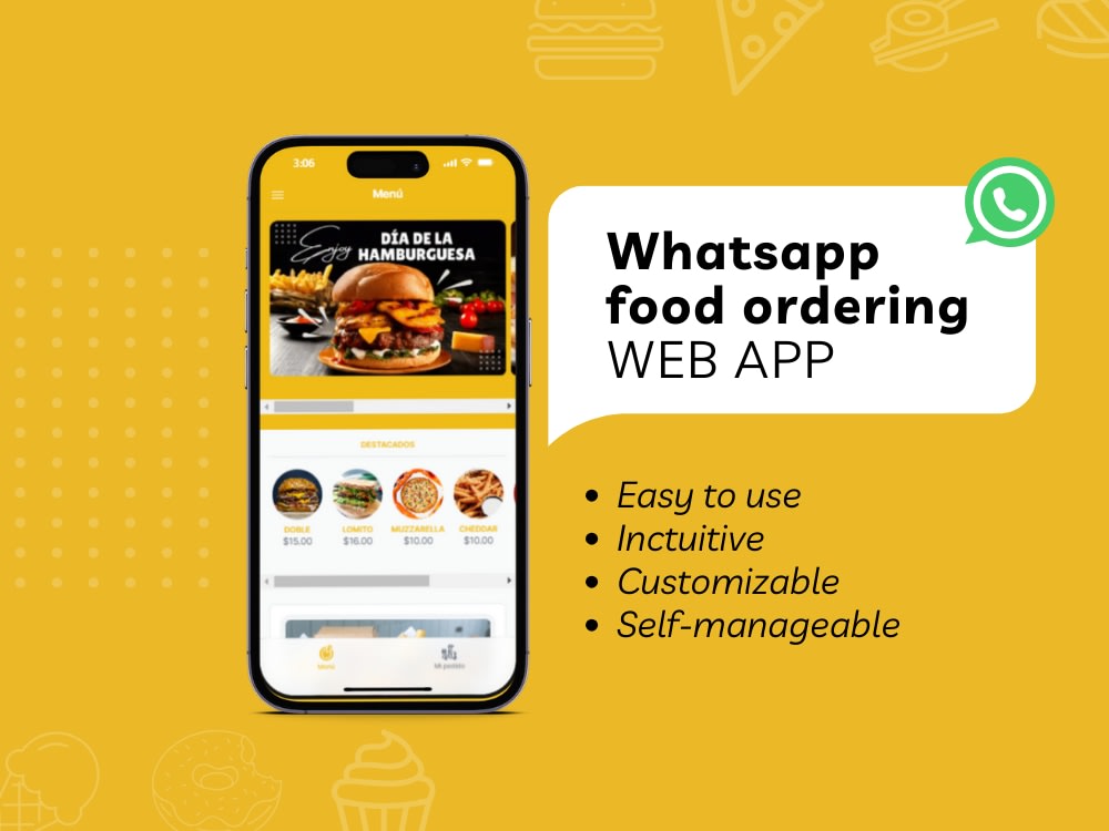 Restaurant web app with whatsapp ordering system | Upwork