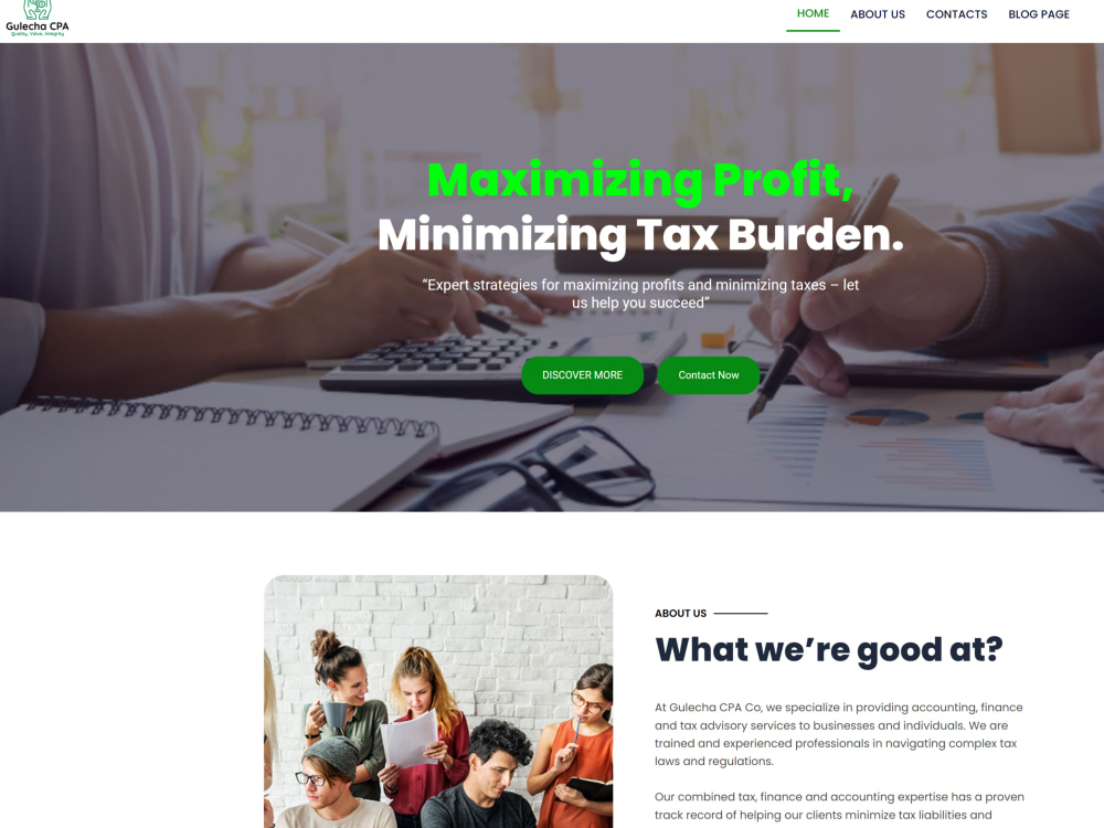 A responsive Webflow Website with amazing Animations. | Upwork