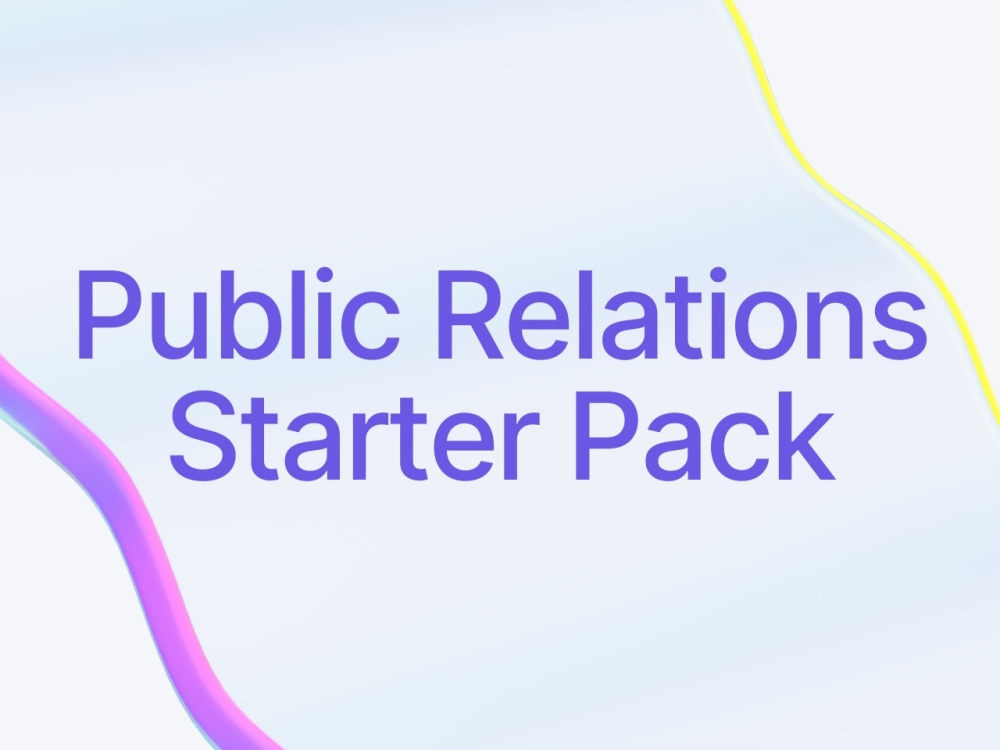 Public Relations Starter Pack | Upwork
