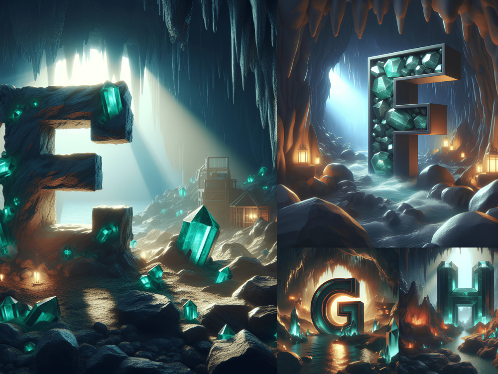 Mining themed 3D professional logo | Upwork