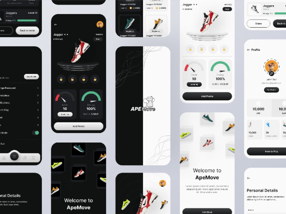 Gamification Mobile App | Figma | UI UX | UX/UI Design | Upwork