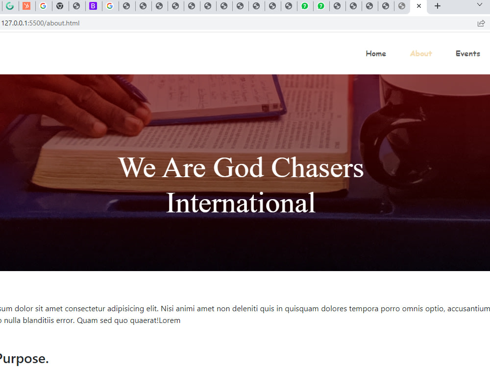 A fantastic well layed out and responsive website. | Upwork