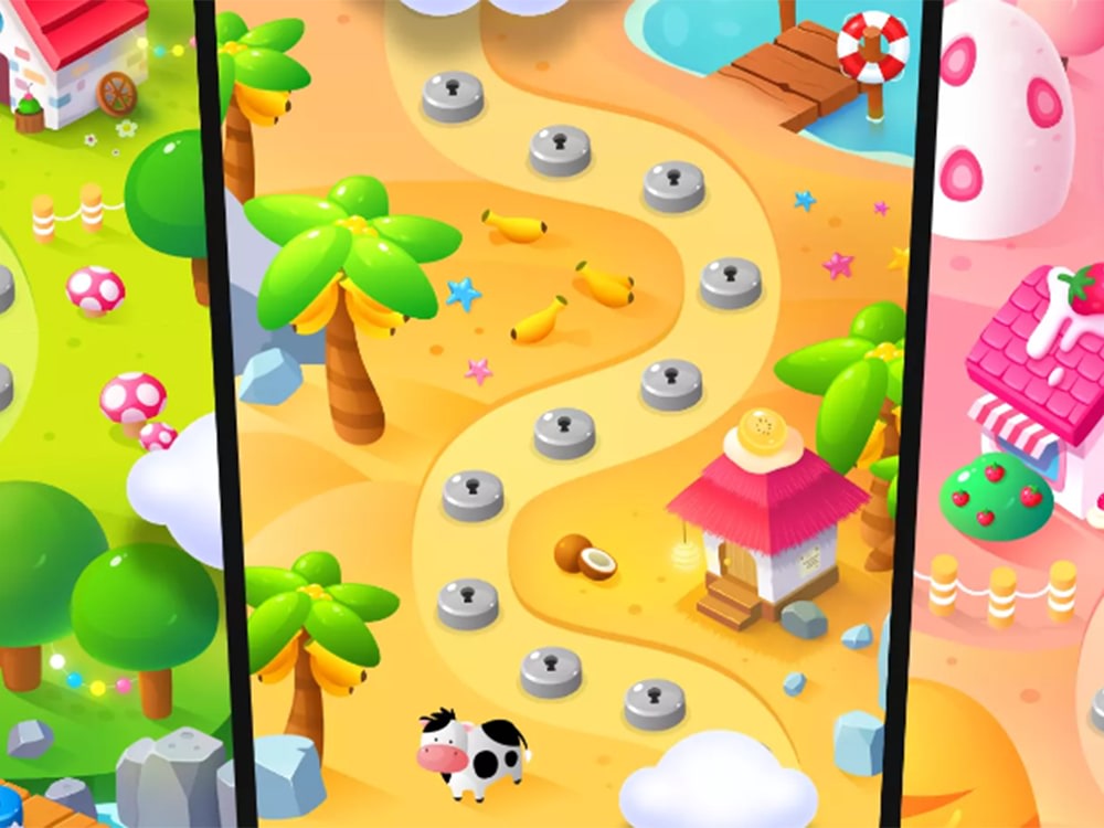 Match 3 or Swipe 3 mobile game for both Android and iOS | Upwork