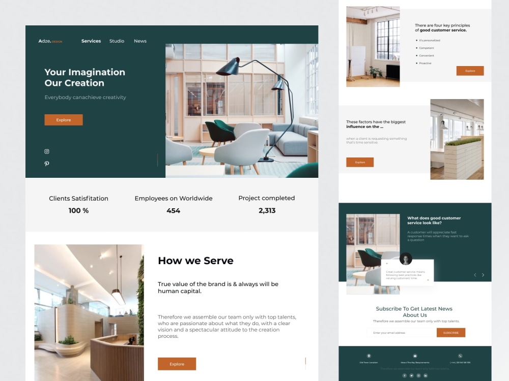 Designs that are aesthetically , functional, accessible, and ...