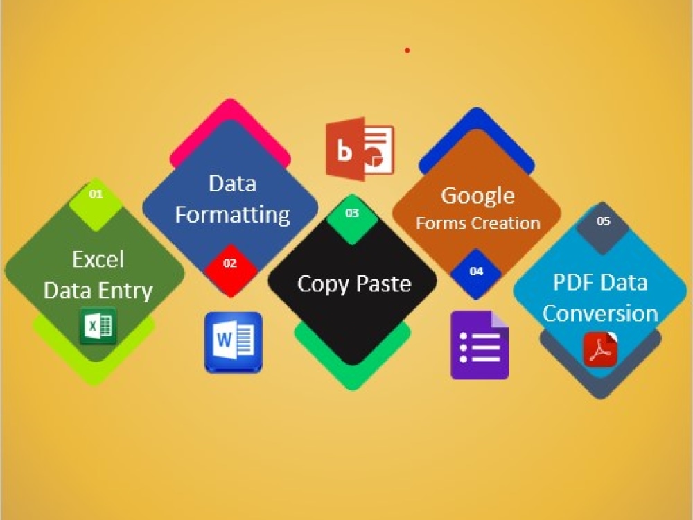 Excel Data entry, Copy Paste, Formatting, Google Forms & PDF Conversion | Upwork
