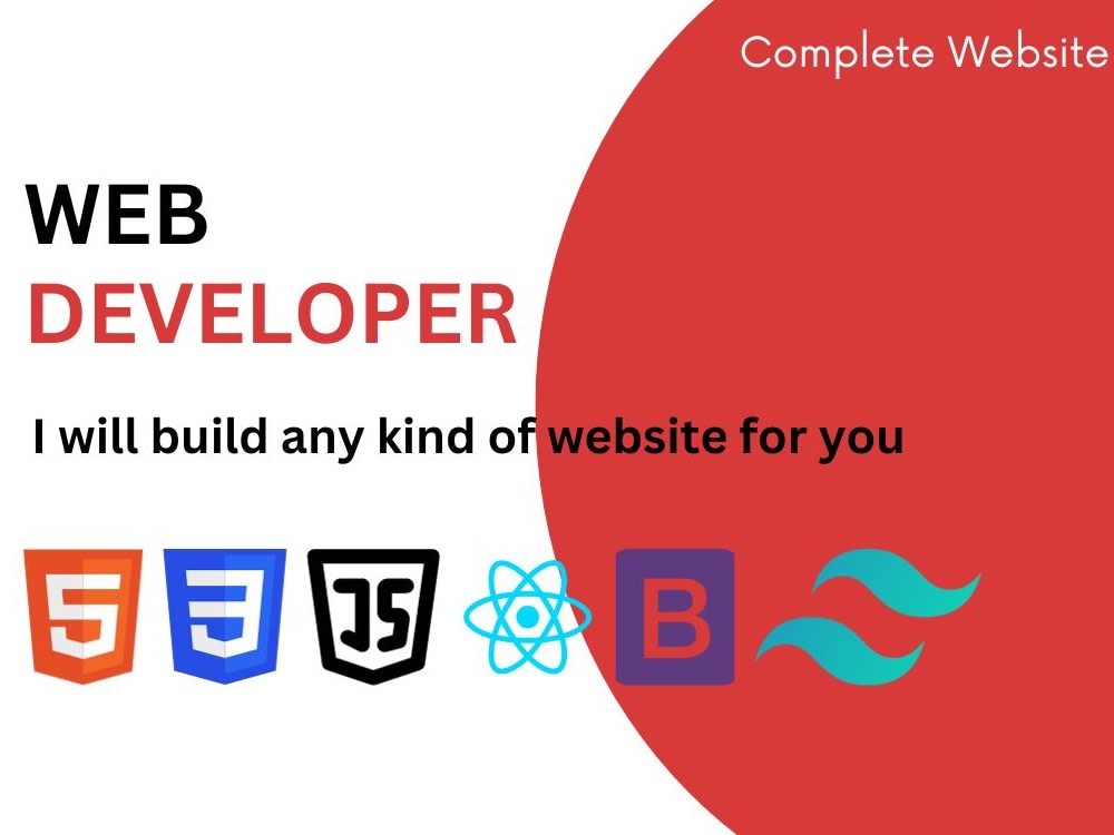 A Responsive Website Build With React Js Tailwind Css Laravel Or Express Js Upwork