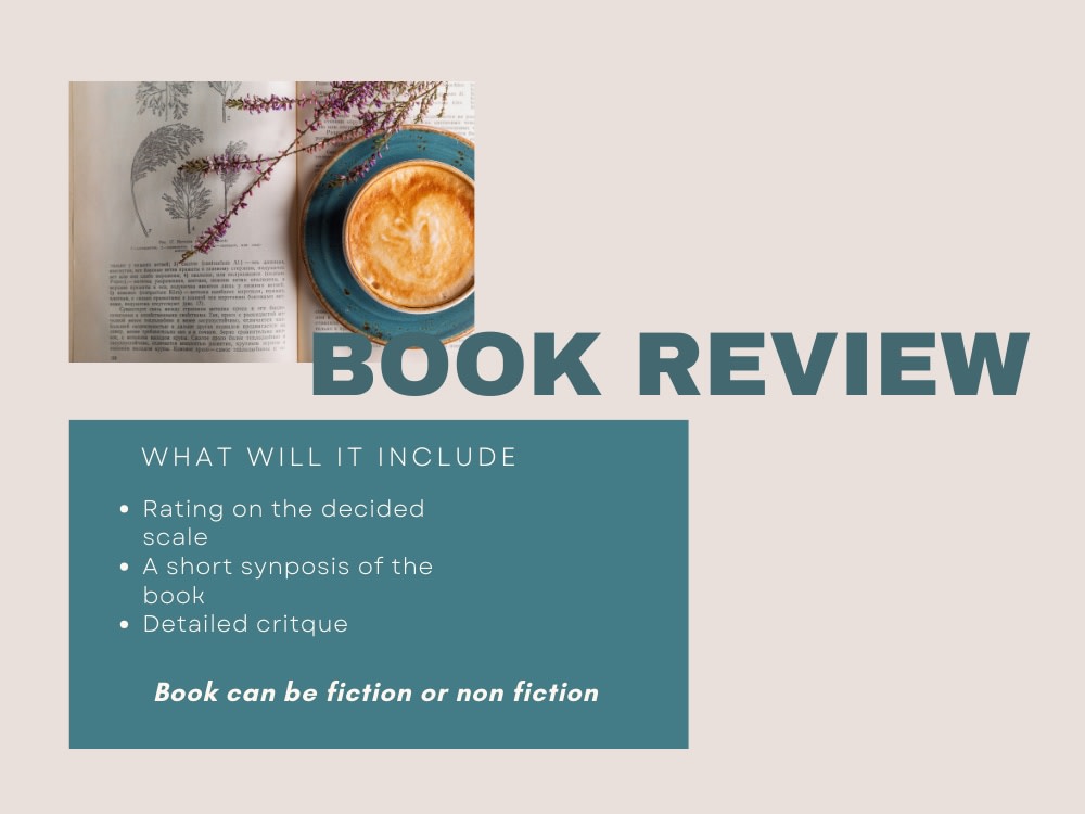 An honest and engaging book review (Fiction/Nonfiction) | Upwork