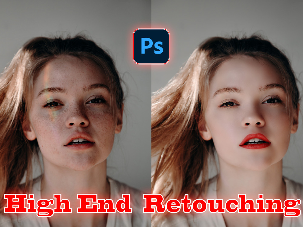 High End Retouching Portrait Photo Retouching In Photoshop, | Upwork