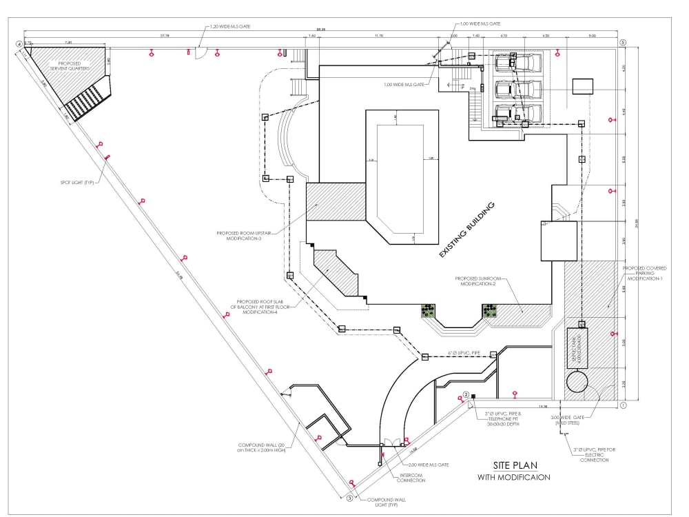 A Site plan for permit approval from the local authorities | Upwork