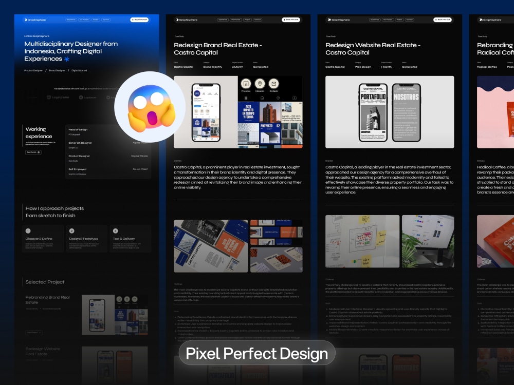 A stunning Web design portfolio | Upwork