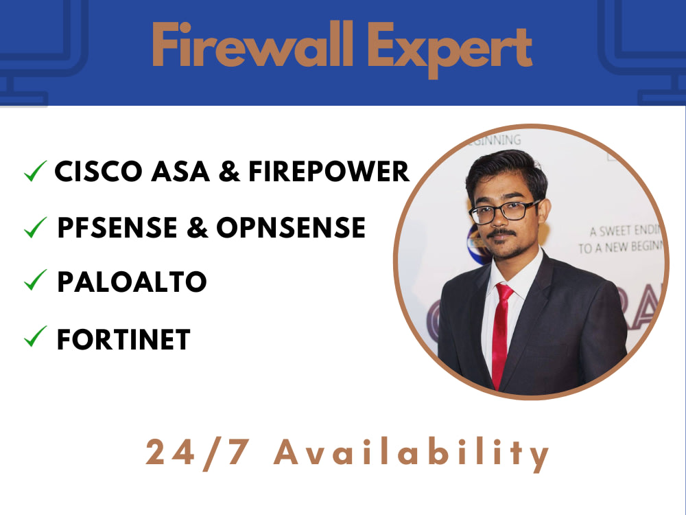 Assistance remotely any vendor firewall | Upwork