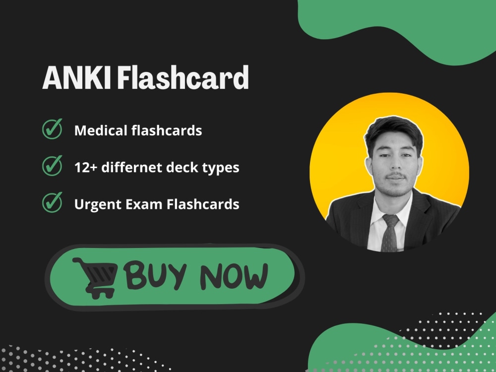 Get anki flashcards for your study and urgent exams | Upwork