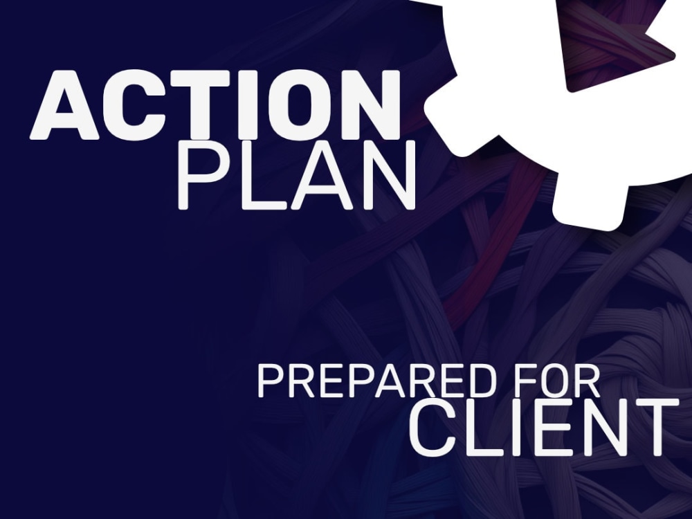 A comprehensive website optimization plan with actionable next steps ...