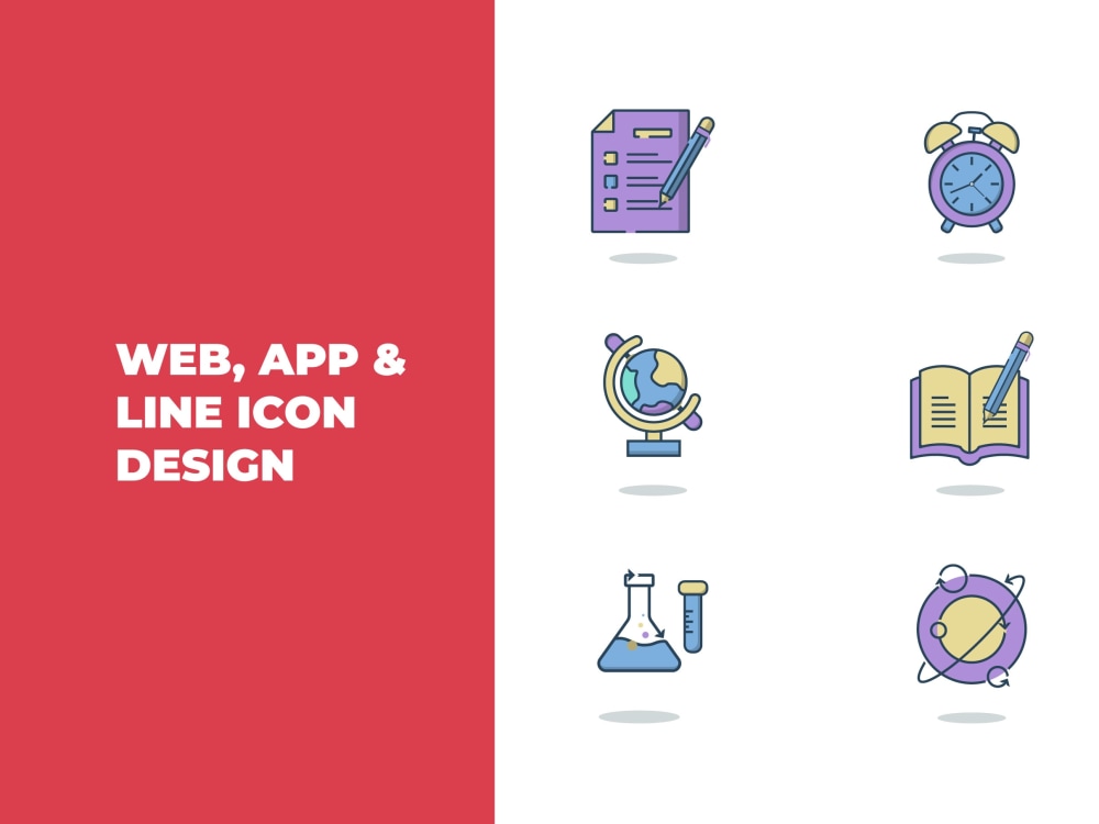 A professional Custom icon packs design, Material icon pack design | Upwork