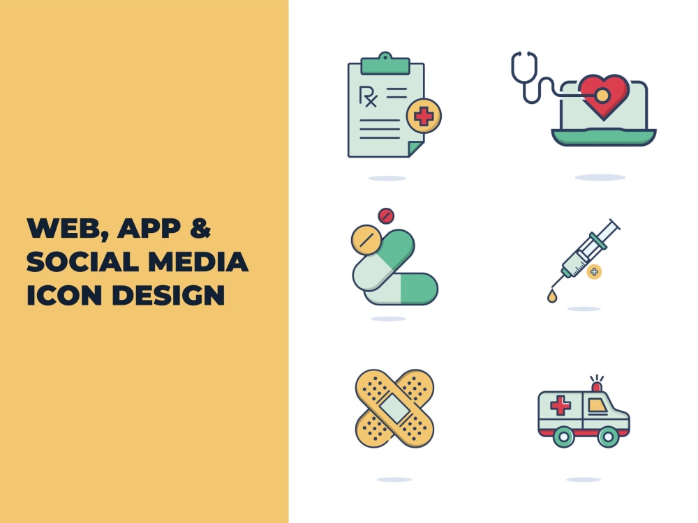 A professional Custom icon packs design, Material icon pack design | Upwork