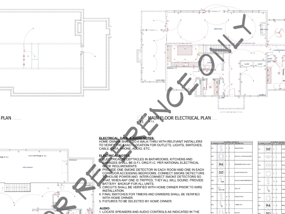 Permit drawings set for your house | Upwork