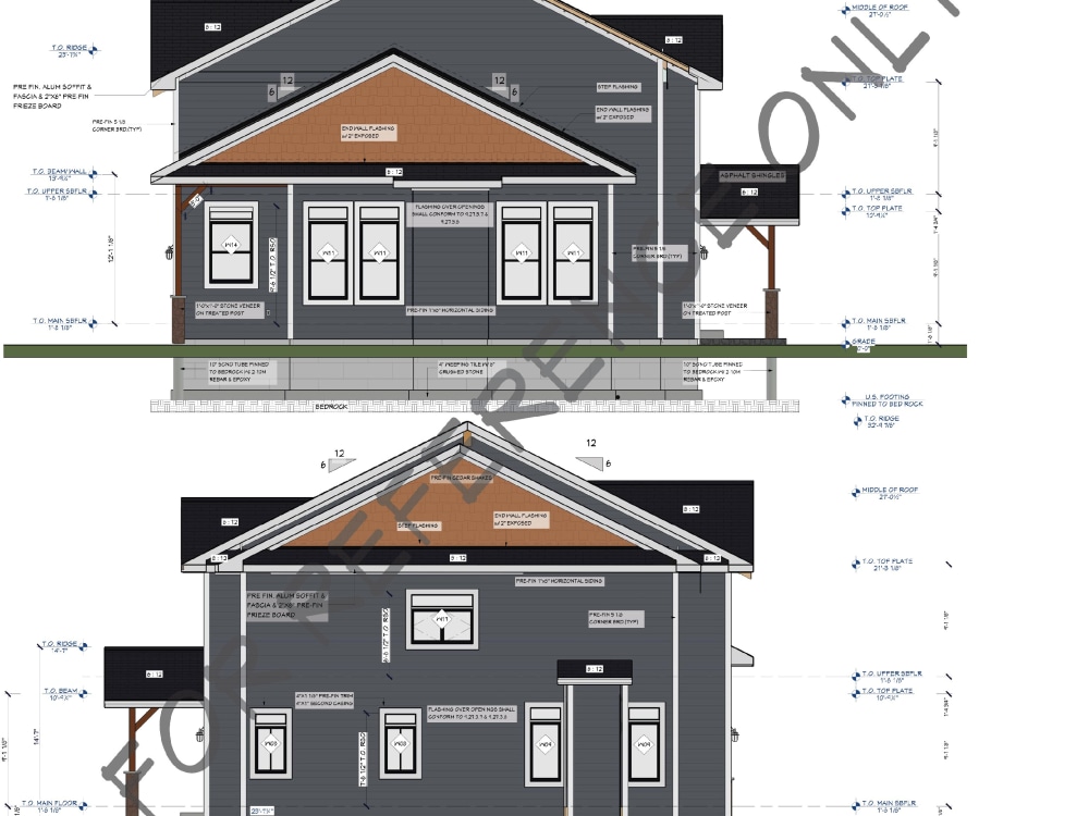 Permit drawings set for your house | Upwork