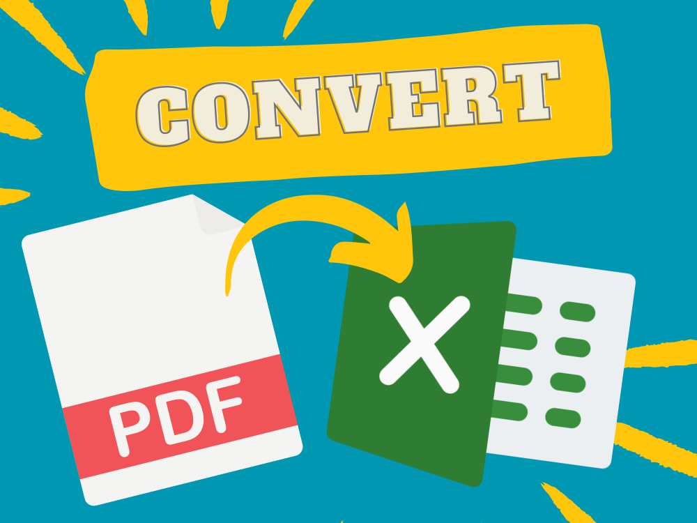 PDF file converted in Excel | Upwork