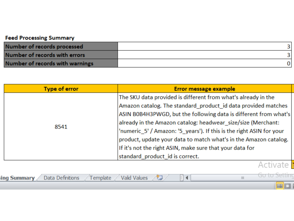 Amazon Flat File and Variation Expert Elevating Your Product New ...