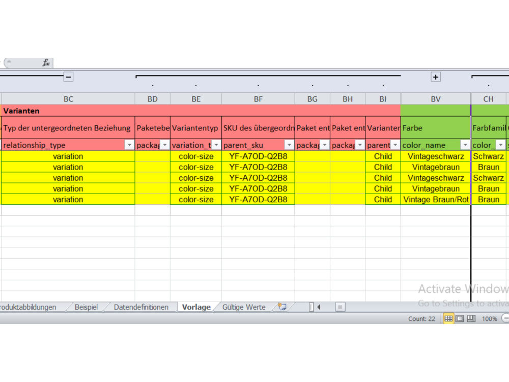 Amazon Flat File and Variation Expert Elevating Your Product New ...