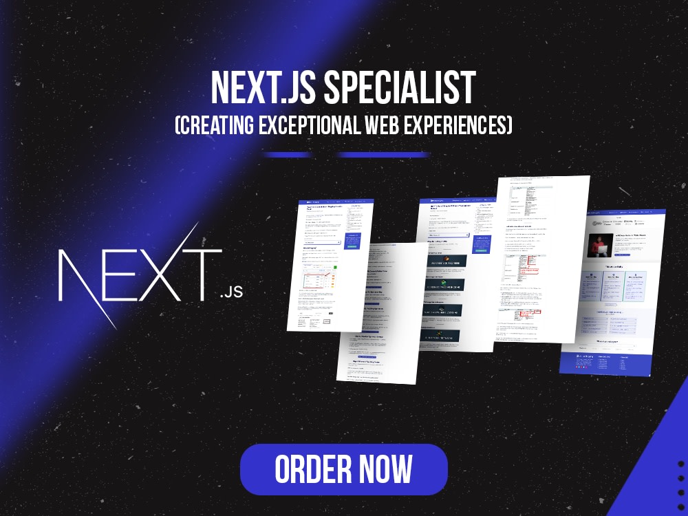 Senior Next.Js Developer | Upwork